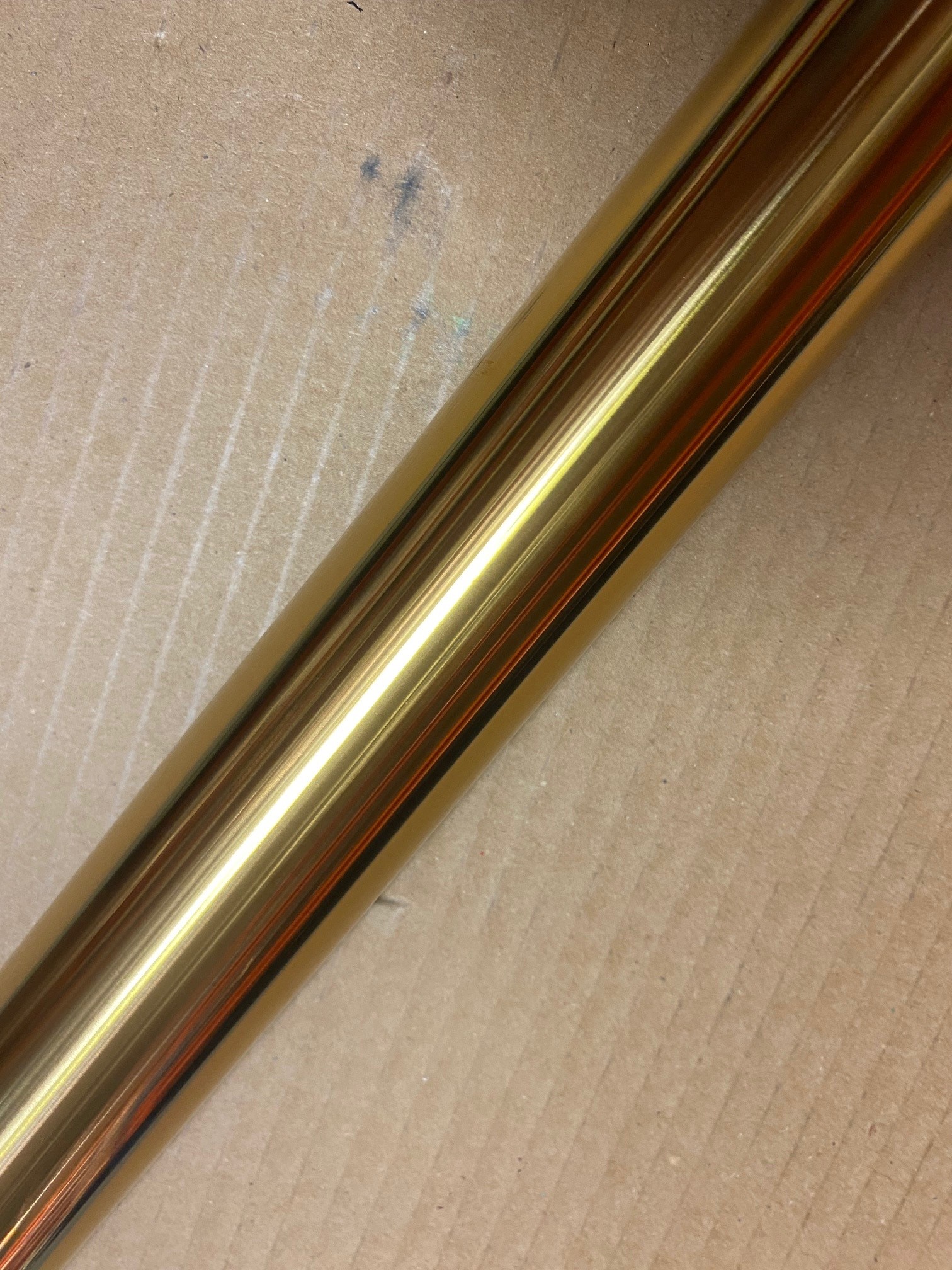 TECH FORK STANTIONS – STEEL – GOLD (TRS) | Trial Enduro Direct