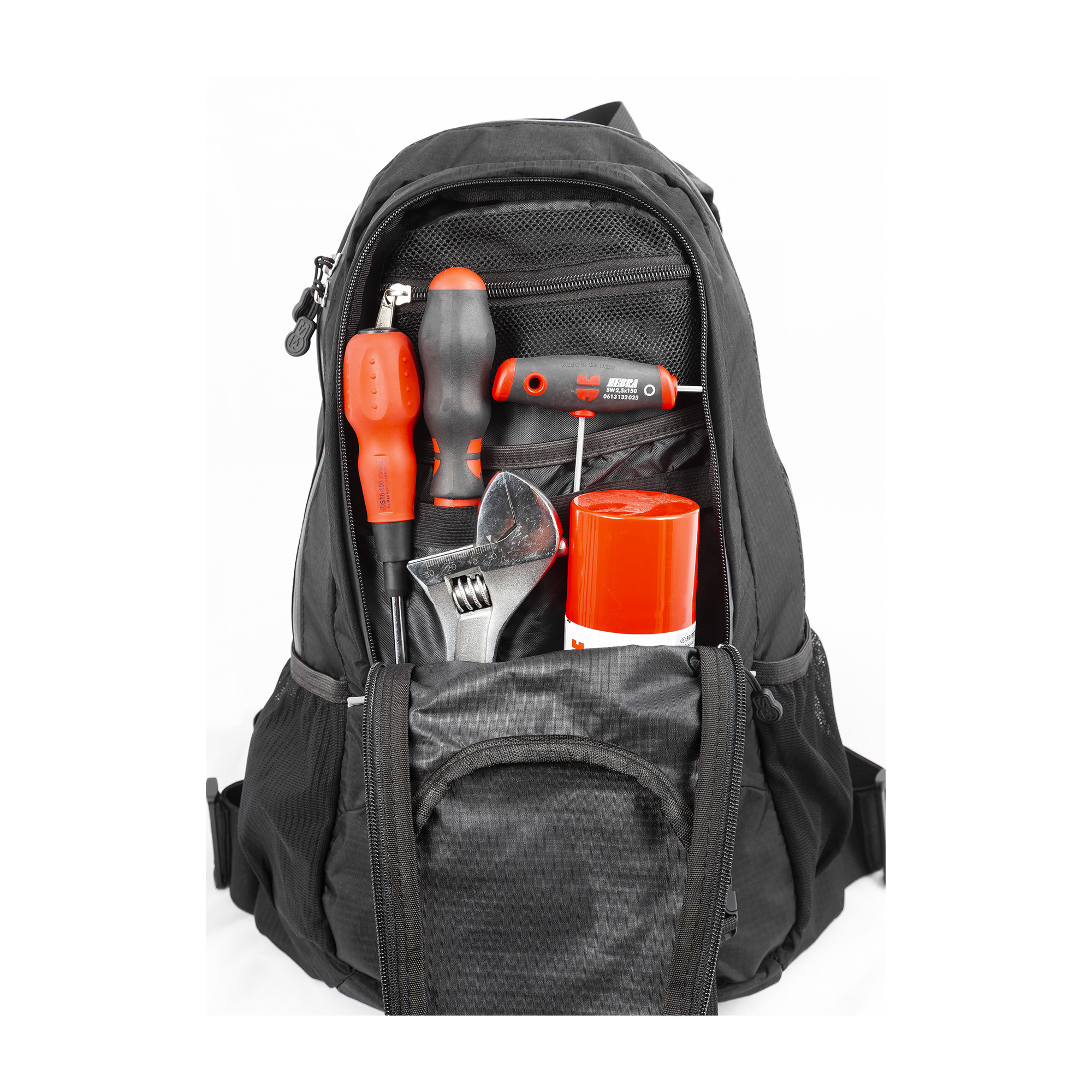 S3 BACKPACK + HYDRATION O2 MAX – 3L – Red/Blue/Yellow | Trial Enduro Direct